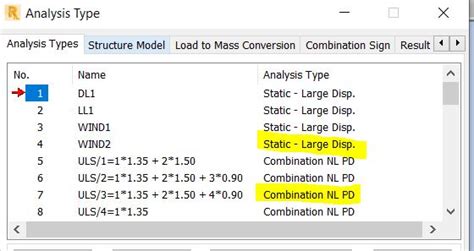 Solved Non Linear Load Case And Combination In Structure With Cables