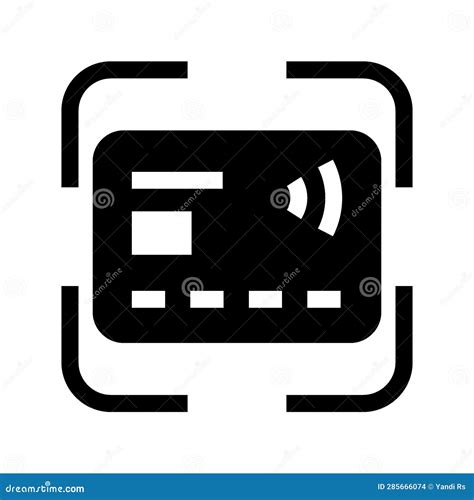 Id Card Scan Verification Icon Vector As Kyc Check Security Tech Graphic Identity Proof Scanner