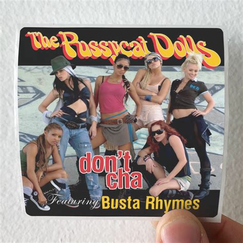 Pussycat Dolls Dont Cha Album Cover Sticker