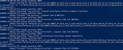 Slice Timing Correction Applied But Not Reported Software Support