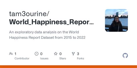 Github Tam3ourineworldhappinessreporteda An Exploratory Data Analysis On The World