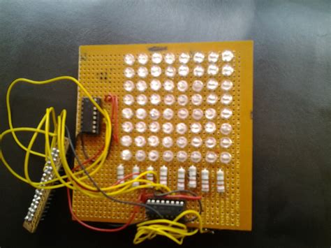 Display Large Bold Font On My 16x16 Led Matrix Source Code Help