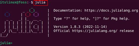 How To Install Julia On Ubuntu 2204 Its Linux Foss