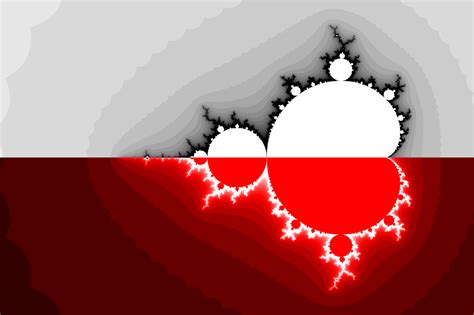 Polish Colored Mandelbrot Set Fractal I Programmed Rpoland