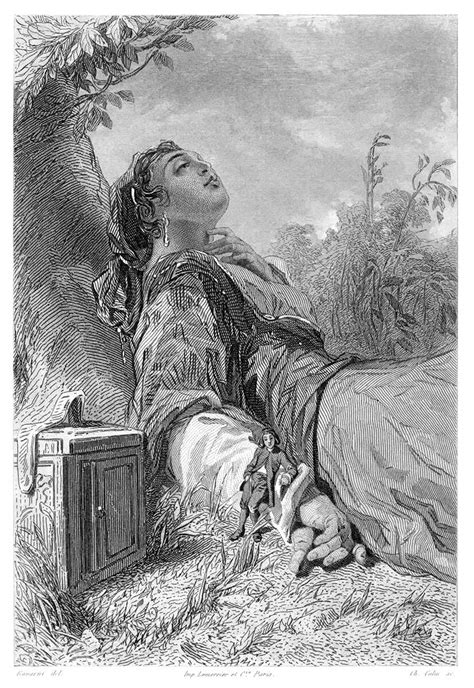 Gulliver And Glumdalclitch Old Book Illustrations