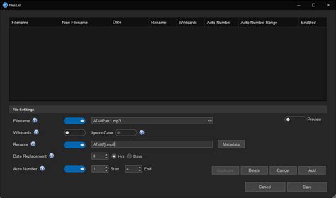 managing multiple files with filecopy aiir support