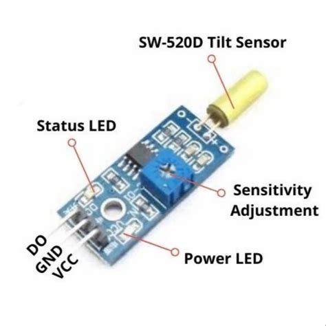 Sw 520 Tilt Vibration Sensor Module At ₹ 3427piece Tilt Sensors In Pune Id 2853216388748