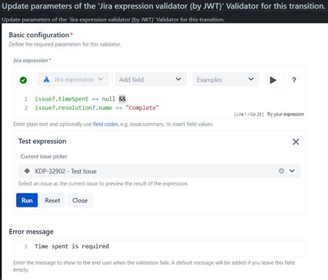 Solved Jira Expression Validator For A Transition Works D