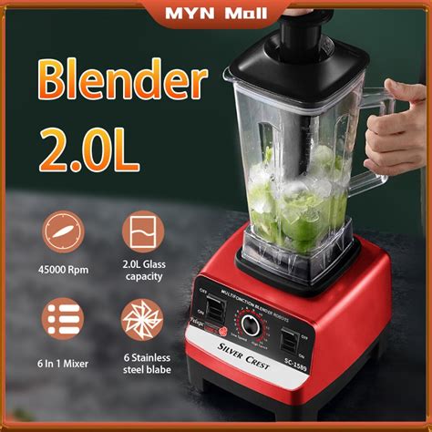 Jual Blender Bumbu Dapur Ml Pisau Blender Serba Guna Pengolah Makanan Chopper Blender