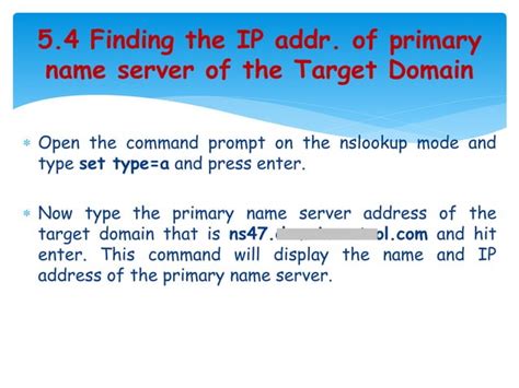 Information Gathering Using Windows Command Line Utility Pptx Operating Systems Computer