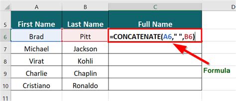 How To Use Excel Concatenate Function Fundamentals Of Excel