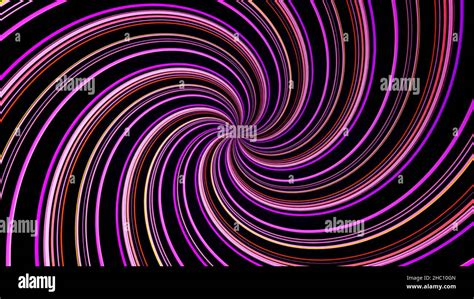 Abstract Background With Animation Of Rotation Retro Patterns From Colorful Stripes Like Sun