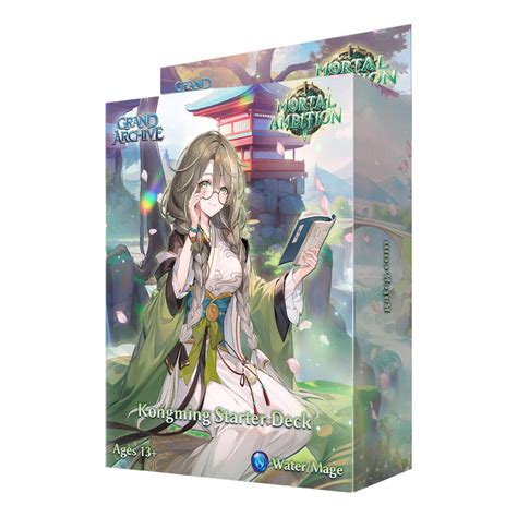 Mortal Ambition Starter Deck Kongming Mortal Ambition Starter Decks
