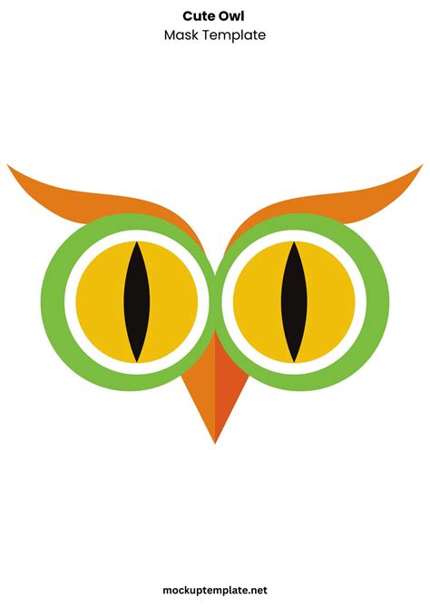 8 Best Free Printable Owl Mask Templates Create Your Own Owl Mask At