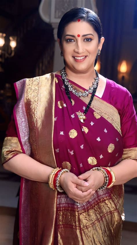 Smriti Iranis First Look As Tulsi Virani Unveiled Kyunki Saas Bhi