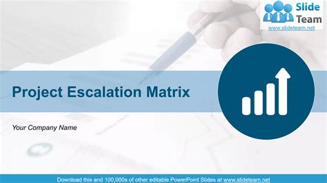 Project Escalation Matrix Powerpoint Presentation Slides Pdf