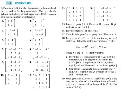Solved 4 4 ﻿exercisesin Exercises 1 14 ﻿find The