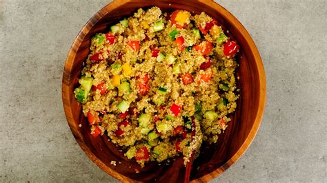 포만감 최고 고단백 비건 다이어트 식단 퀴노아샐러드