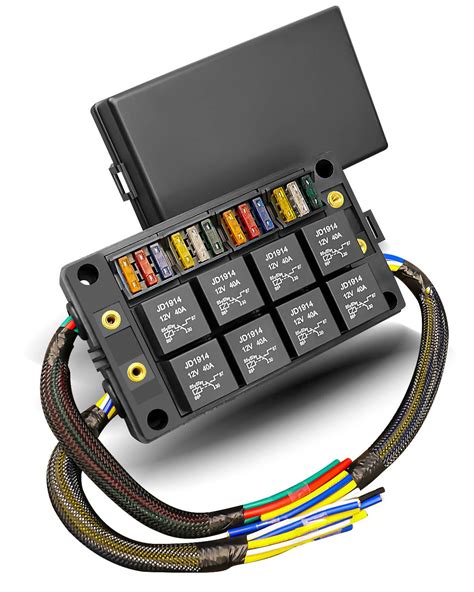 12v Relay Fuse Box With 12 Atc Ato Fuse Holder And 8 Philippines Ubuy