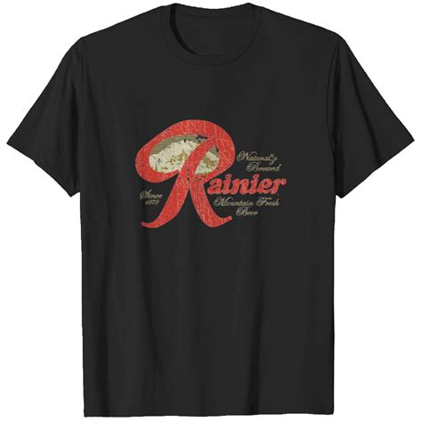 Rainier Beer 1878 Rainier Beer T Shirts Mens Heavyweight T Shirt S