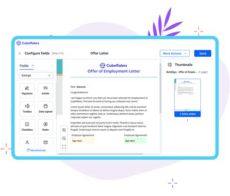 Esignature Api Free Developer Sandbox Boldsign