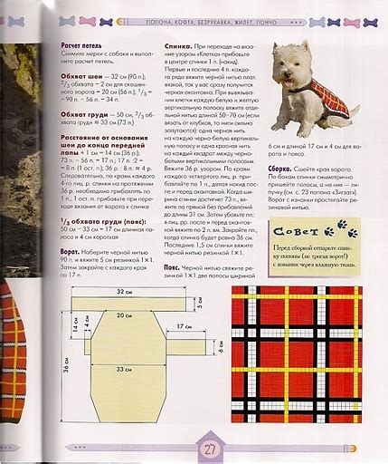 Свитер для чихуахуа спицами схемы с пошаговым - 91 фото