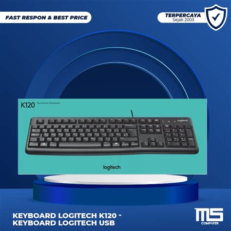 Jual Keyboard Logitech K120 Keyboard Logitech USB Shopee Indonesia