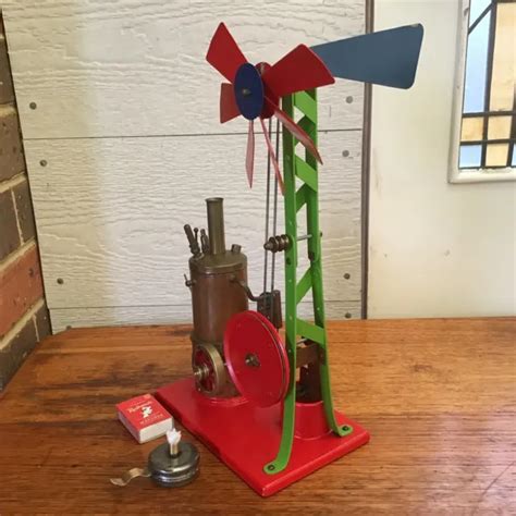 Rare 1950s Australian Renown Steam Engine With Windmill And Water Pump Restored 625 00