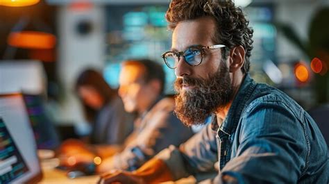 Premium Photo Team Meeting For Developers And Programmers Generative Ai