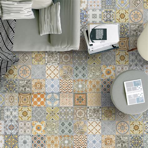 Ropenza Patterned Porcelain Textured Frost Resistant 442x442cm Wall Ropenza Patterned Porcelain Textured Frost Resistant 442x442cm Wall
