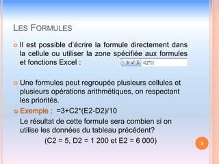 Excel Les fonctions mathématiques PPT