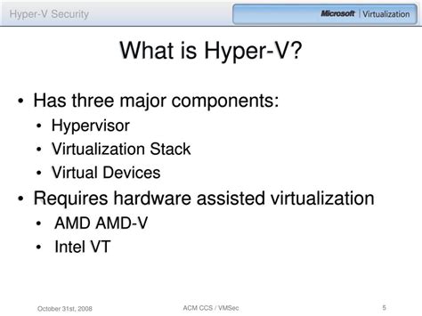 PPT Hyper V Security PowerPoint Presentation Free Download ID 386211
