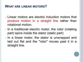 Unit V Linear Induction Motor PPTX