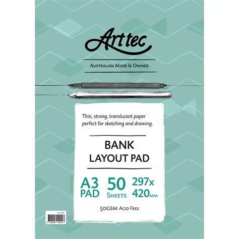 Arttec Bank Pad A3 70gsm