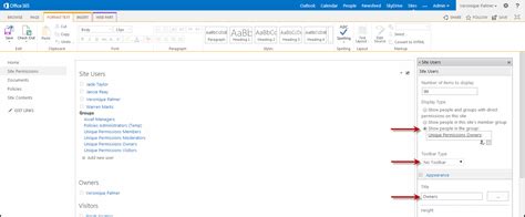 SharePoint 2013 Team Site Permissions Tip Views From Veronique