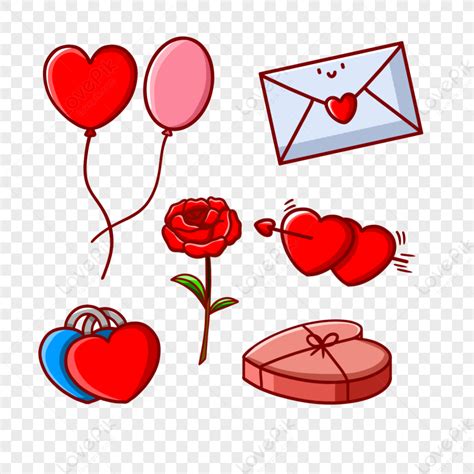 발렌타인 데이 요소