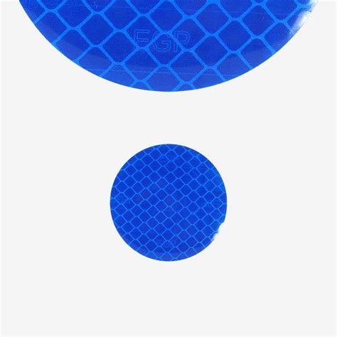 반사리플렉터 미니원형 스티커 블루 10개 1세트 홈플러스 택배배송