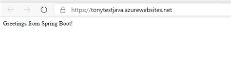 java springboot app on azure app service stops right after start stack overflow