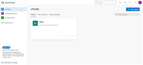Azure Devops Portal Azure Devops Organization And Project Creation