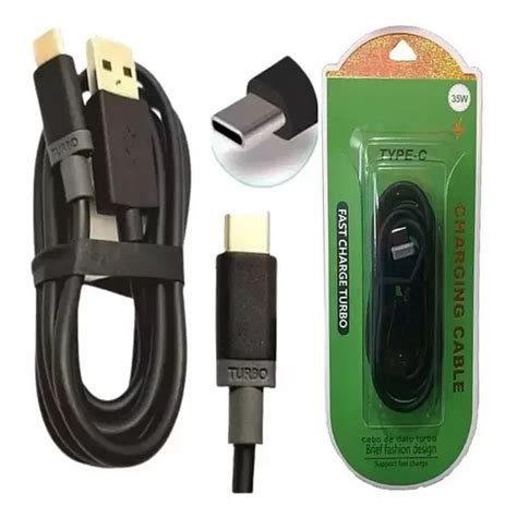 Cabo Carregador Usb Turbo Tipo C Original Shopee Brasil