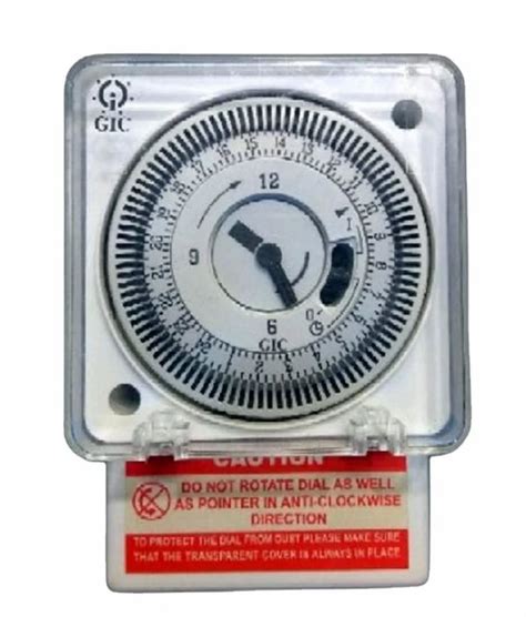 Gic Electronic Analog Timers At ₹ 600piece In Mumbai Id 2853084507755