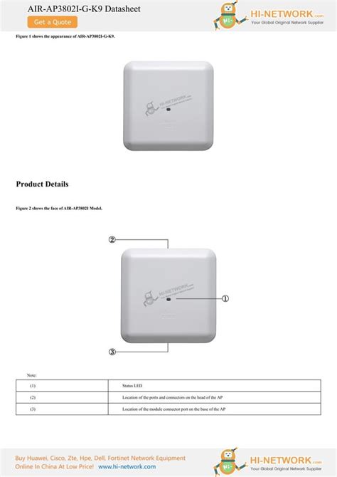 Cisco Air Ap I G K Datasheet Pdf