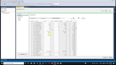 Powerflex 525 Connected Components Workbench 13 Youtube