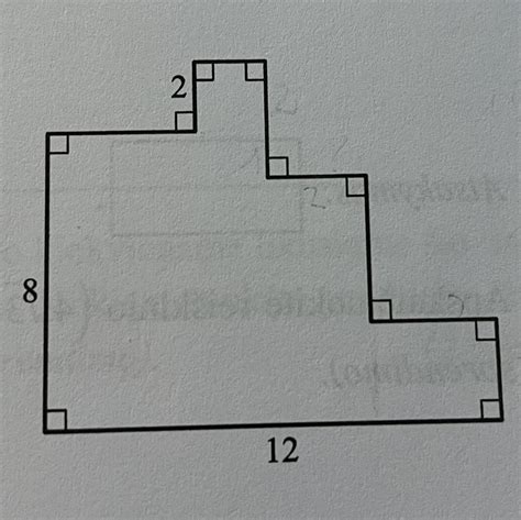 Все углы фигуры изображенной на рисунке прямые По чертежу вычислите