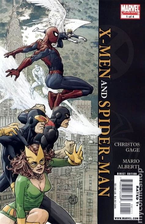 X Men And Spider Man Marvel Comics