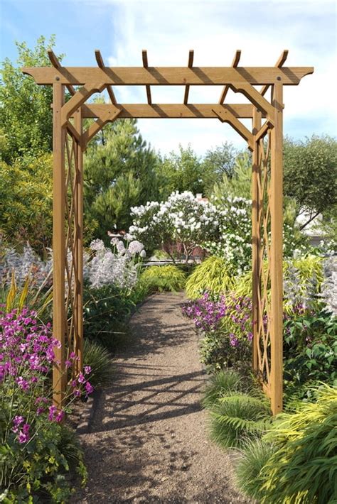 Vita 55 In X 88 In Heartwood Arbor Cedar Golden Brown Va68897