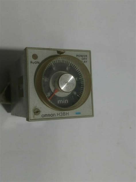 Omron H3bh 8 Timer H3bh8 100110120 Vac Industrial Sol Pte Ltd