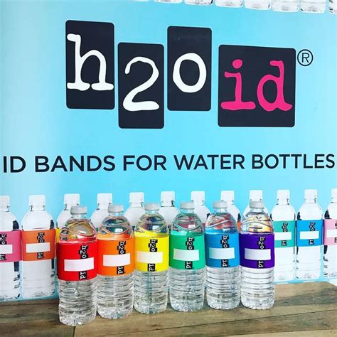 Stay Hydrated And Organized With H2o Id® Bands