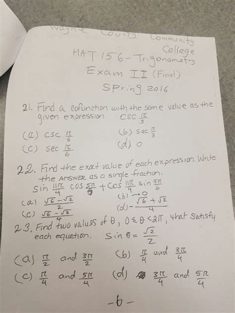 solved find a cofunction with the same value as the given