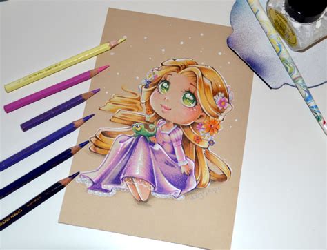 Chibi Rapunzel By Lighane On Deviantart